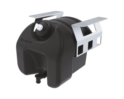 Zinc plated pair of brackets for water tank Square L 30 with vertical ...